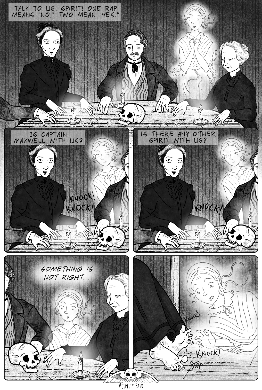 Victorian spiritualism: séances and spirit rappings